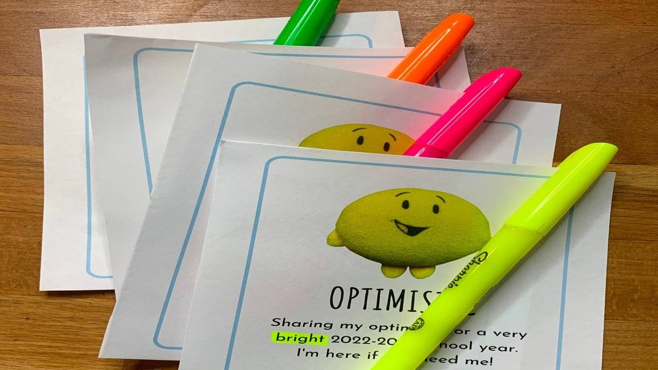 Simple Back-to-School Gift Ideas: Sharing Your Optimism