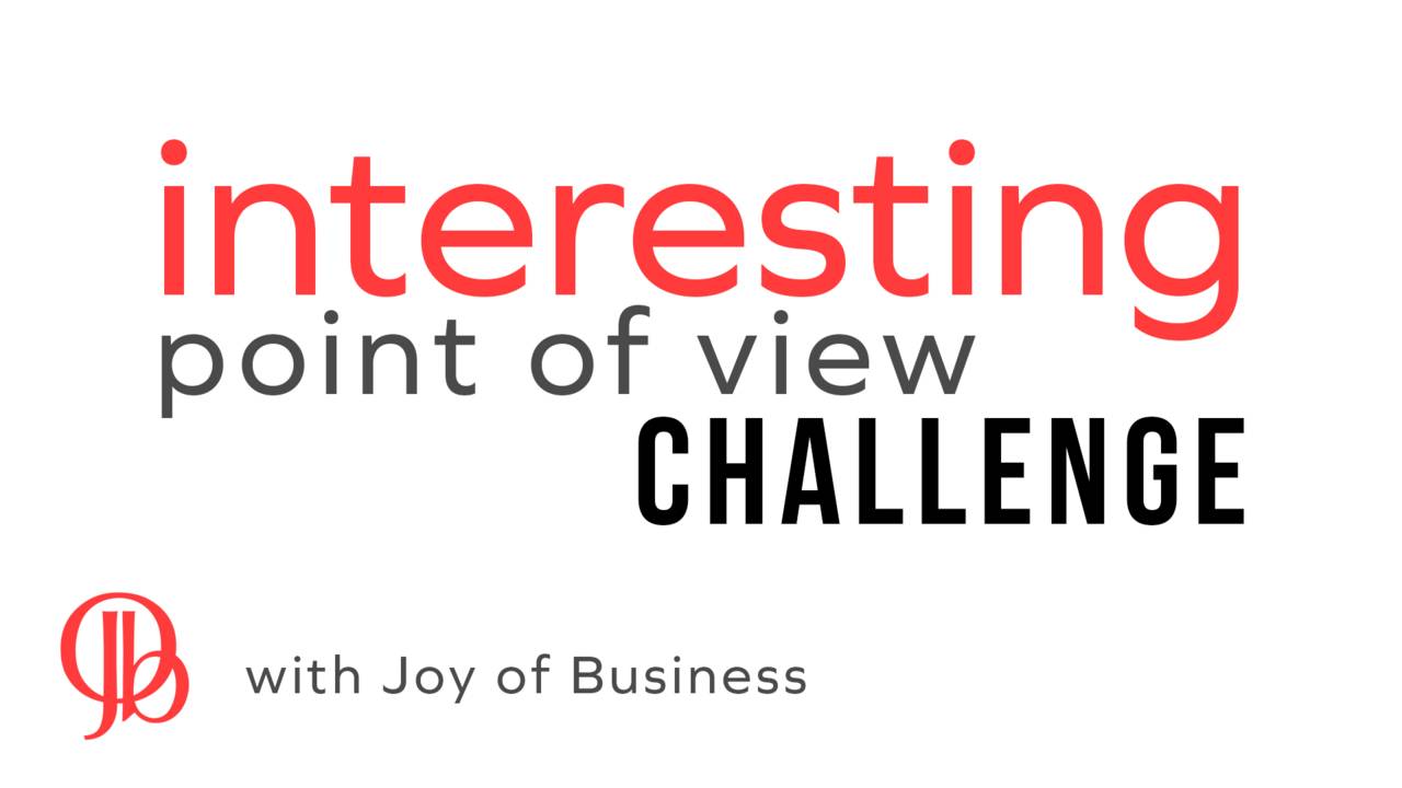 Interesting Point of View