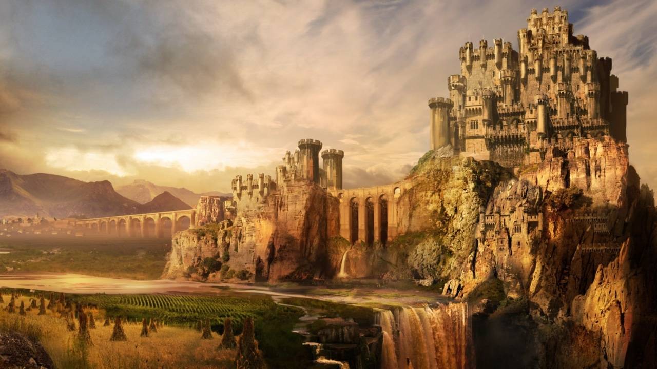 THE MIRROR WORLD'S CELESTIAL REALMS OF CAMELOT / TOLEMAC