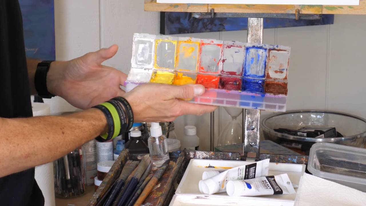 What Size to Paint, Storing Paintings, & Showing Work | Jed Dorsey
