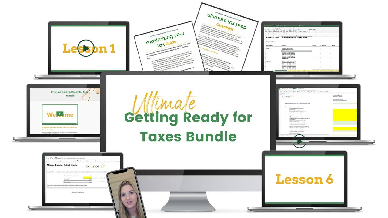 Ultimate Getting Ready for Taxes Bundle