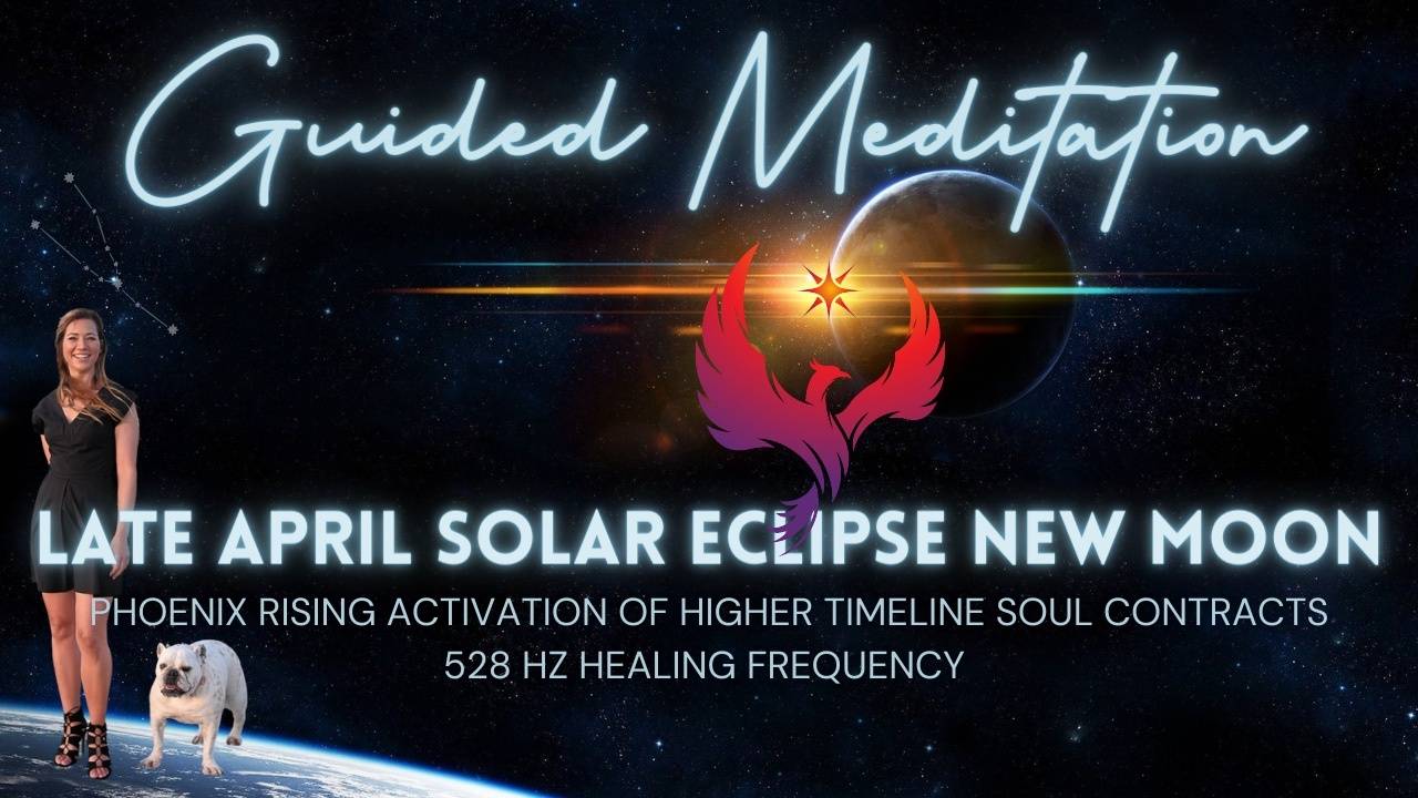 The MOON-iverse's guided meditation for the April/ May Solar Eclipse