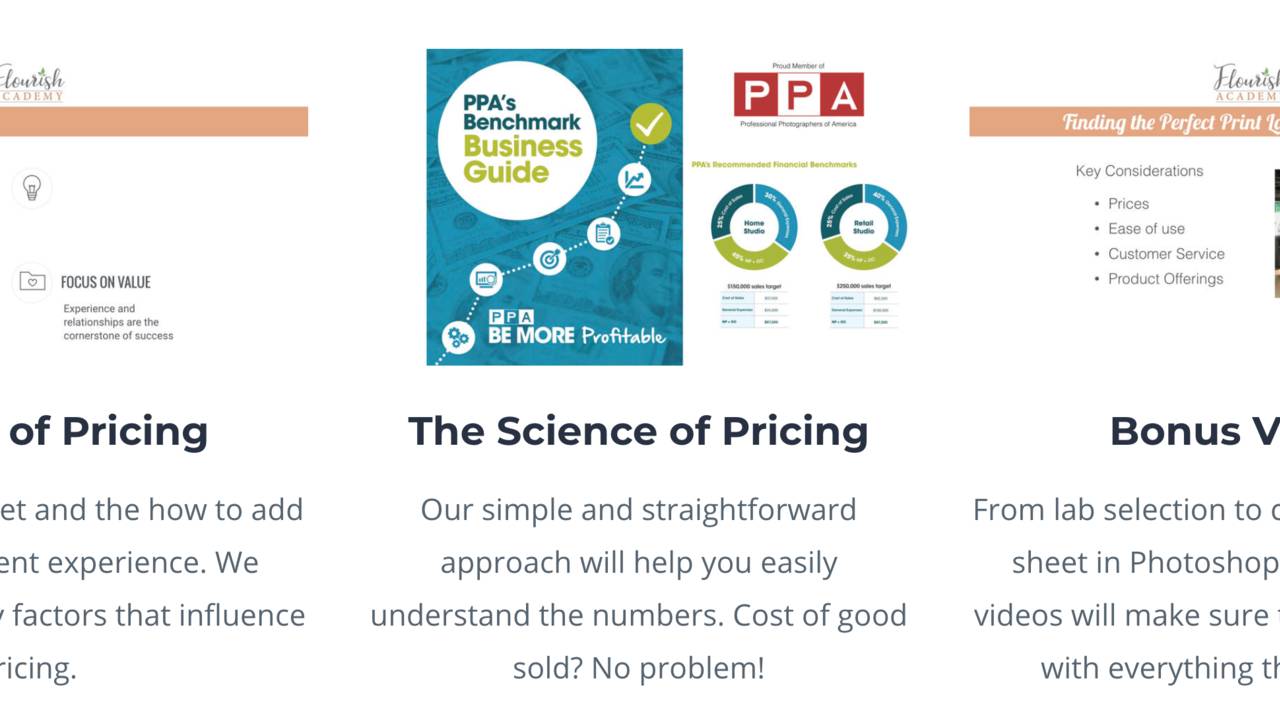 Photographers: Pricing for Profitability