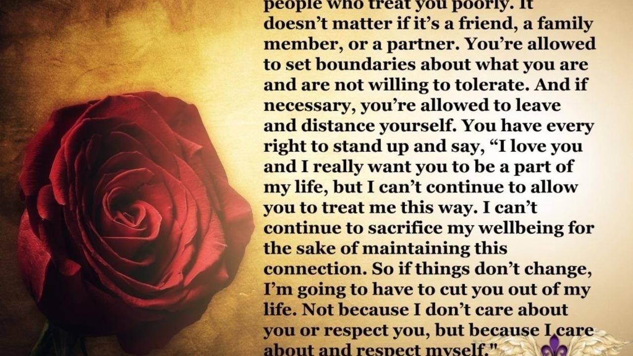 You Don’t Ever Have To Tolerate People Who Treat You Poorly