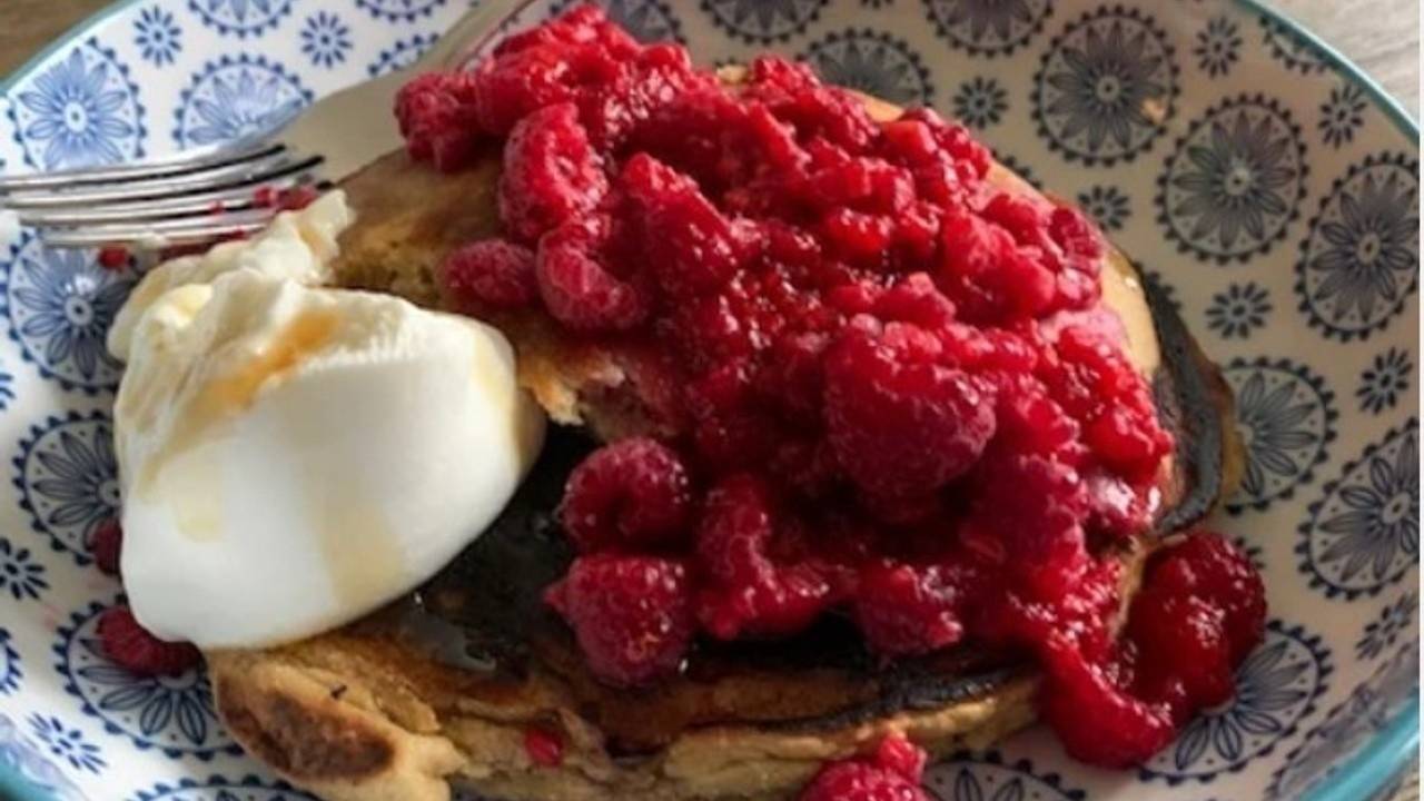 Blender Oat Pancakes recipe shared by Melissa Weatherall RHNP