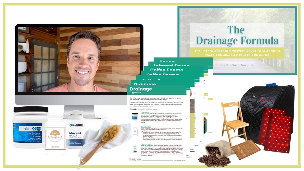 The Drainage Formula What you must do before you detox