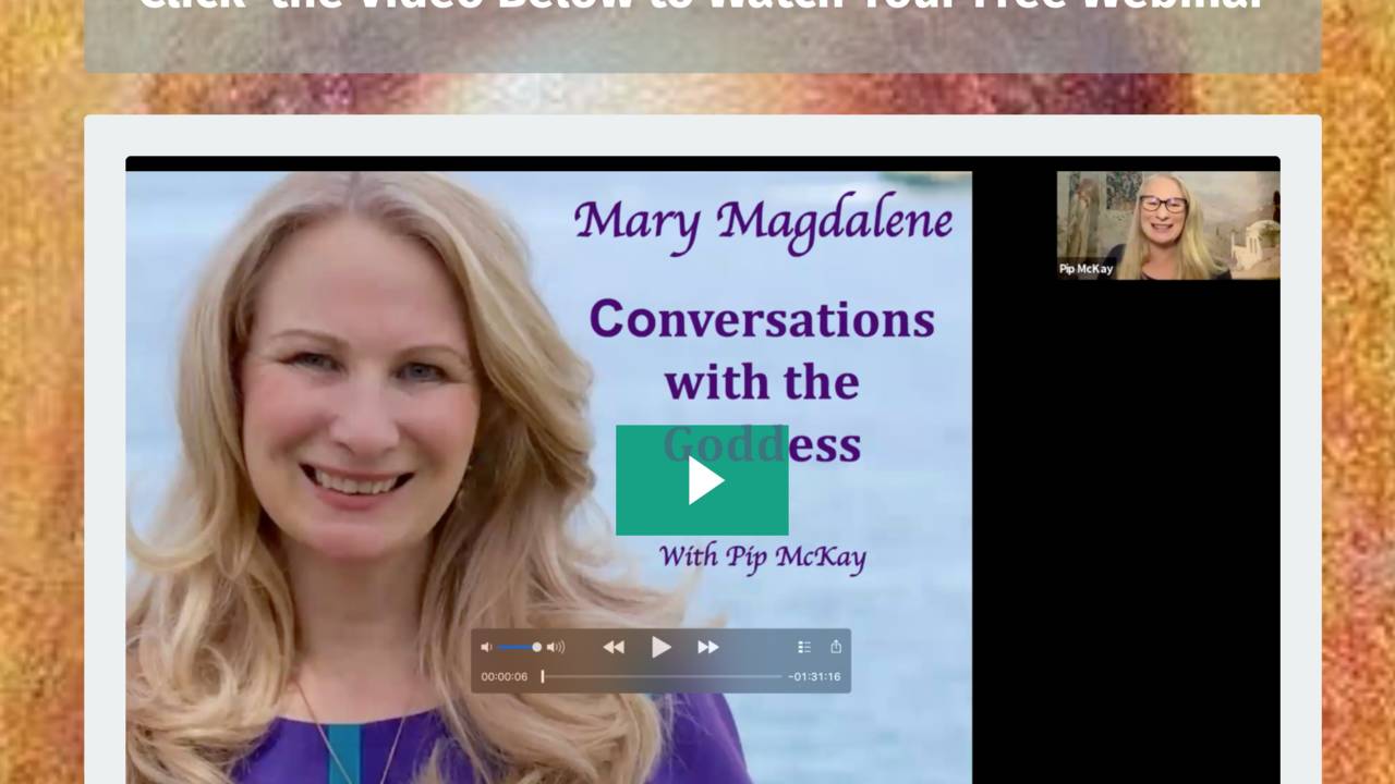 Mary Magdalene Conversations with the Goddess