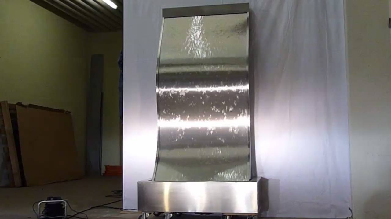 Beautiful Wave Water Wall