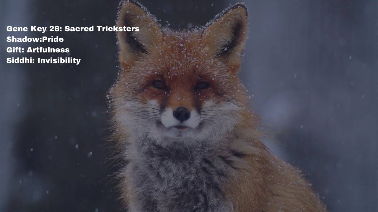 THE SACRED TRICKSTER- TOTEM ANIMAL THE FOX