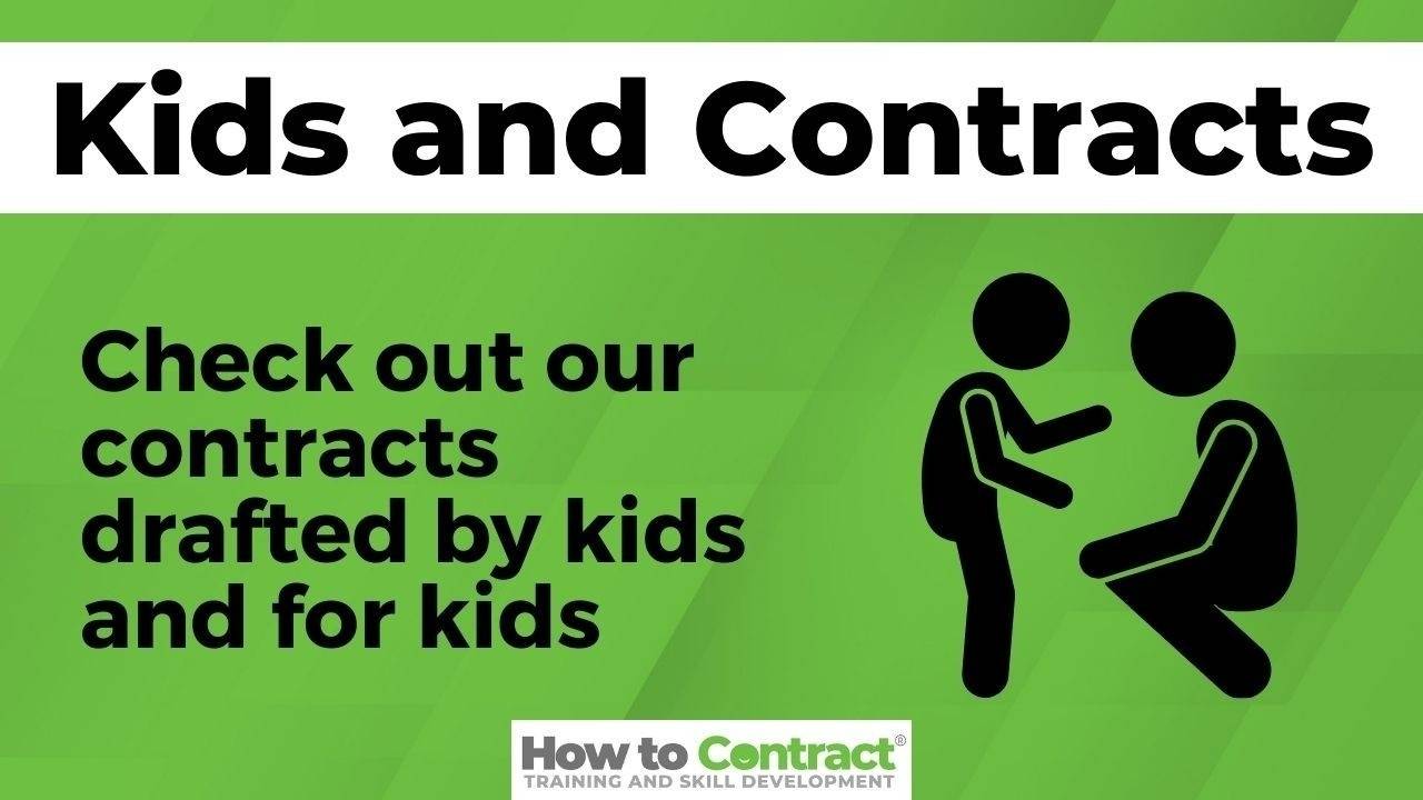 Kids and Contracts - Adults Aren't the Only Ones Wheeling and Dealing