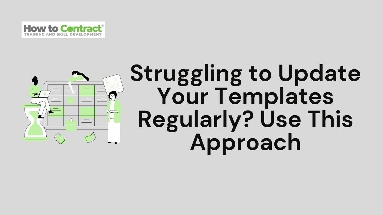 Blog Post: Three Steps to Creating a System to Update Templates