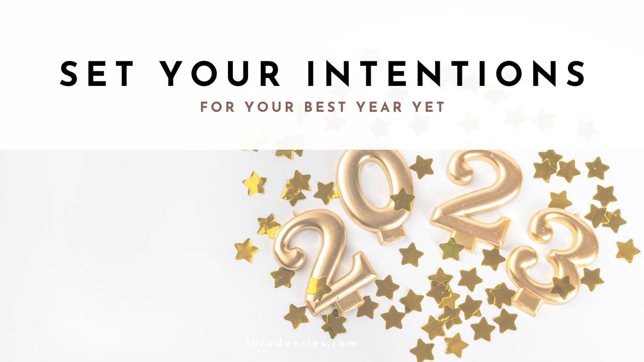 Setting an Intention is the 1st step to creating a new reality.