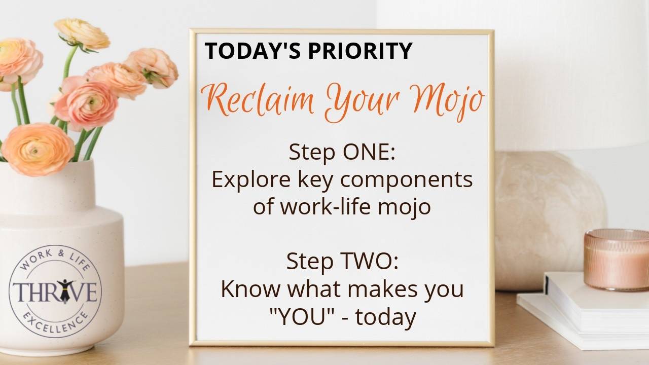 Steps to Reclaiming Your Mojo-A-Go-Go