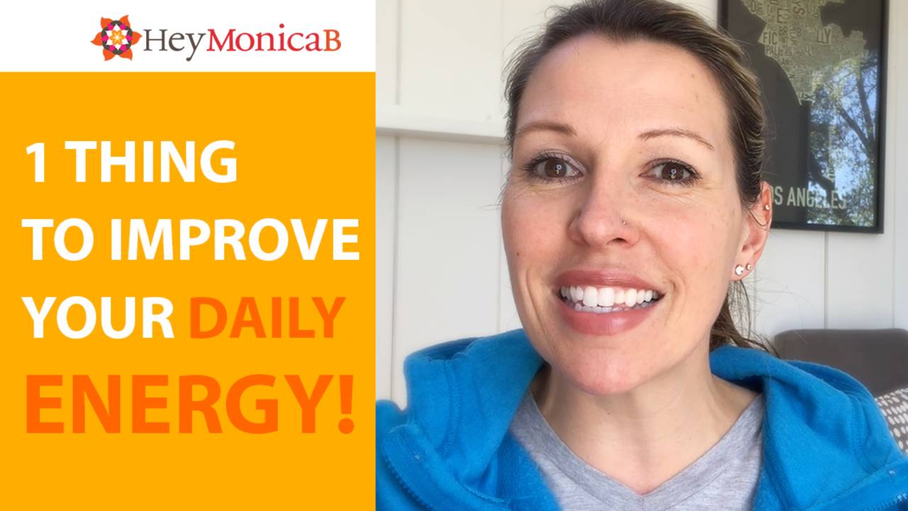 Improve your daily energy {this 1 thing will do it}