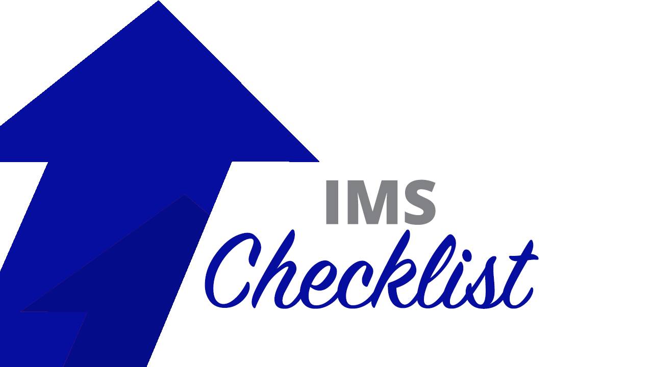IMS Gap Analysis Checklist