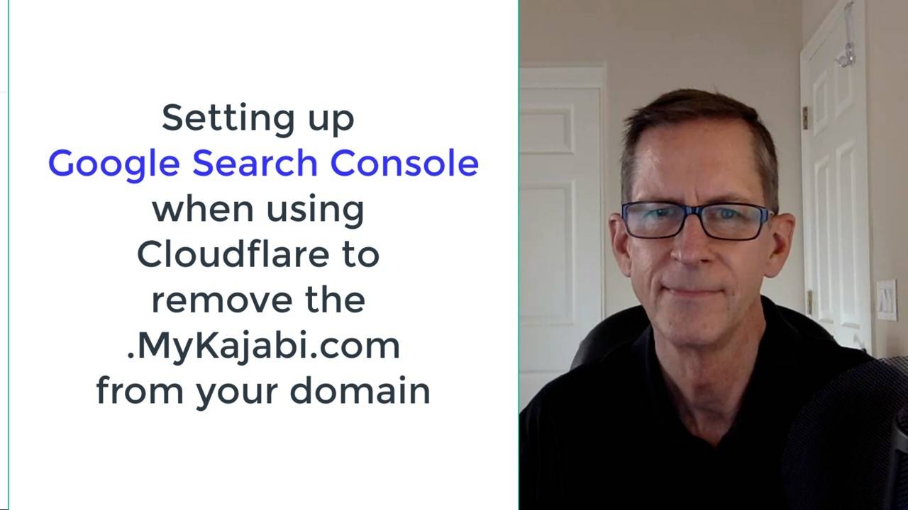 Setting up Google Search Console when using CloudFlare