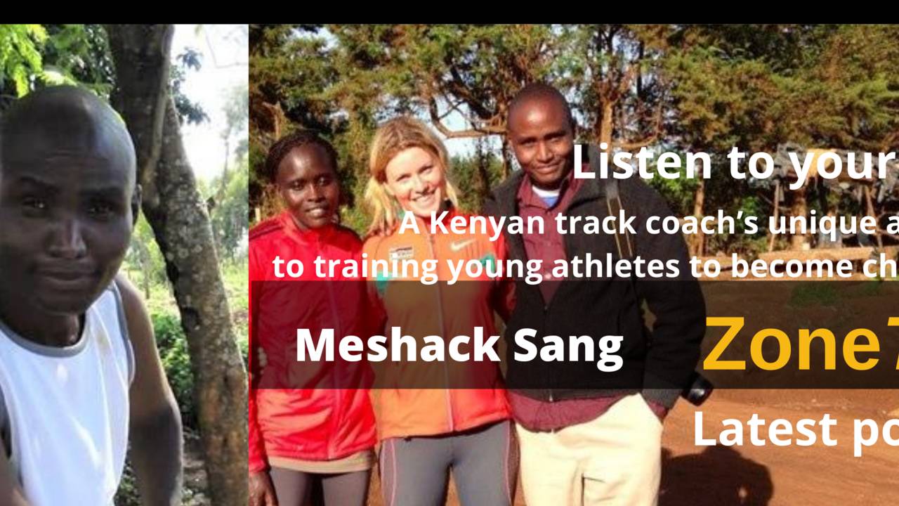 ZoneTalk Podcast - Meshack Sang - Kenyan Track Coach