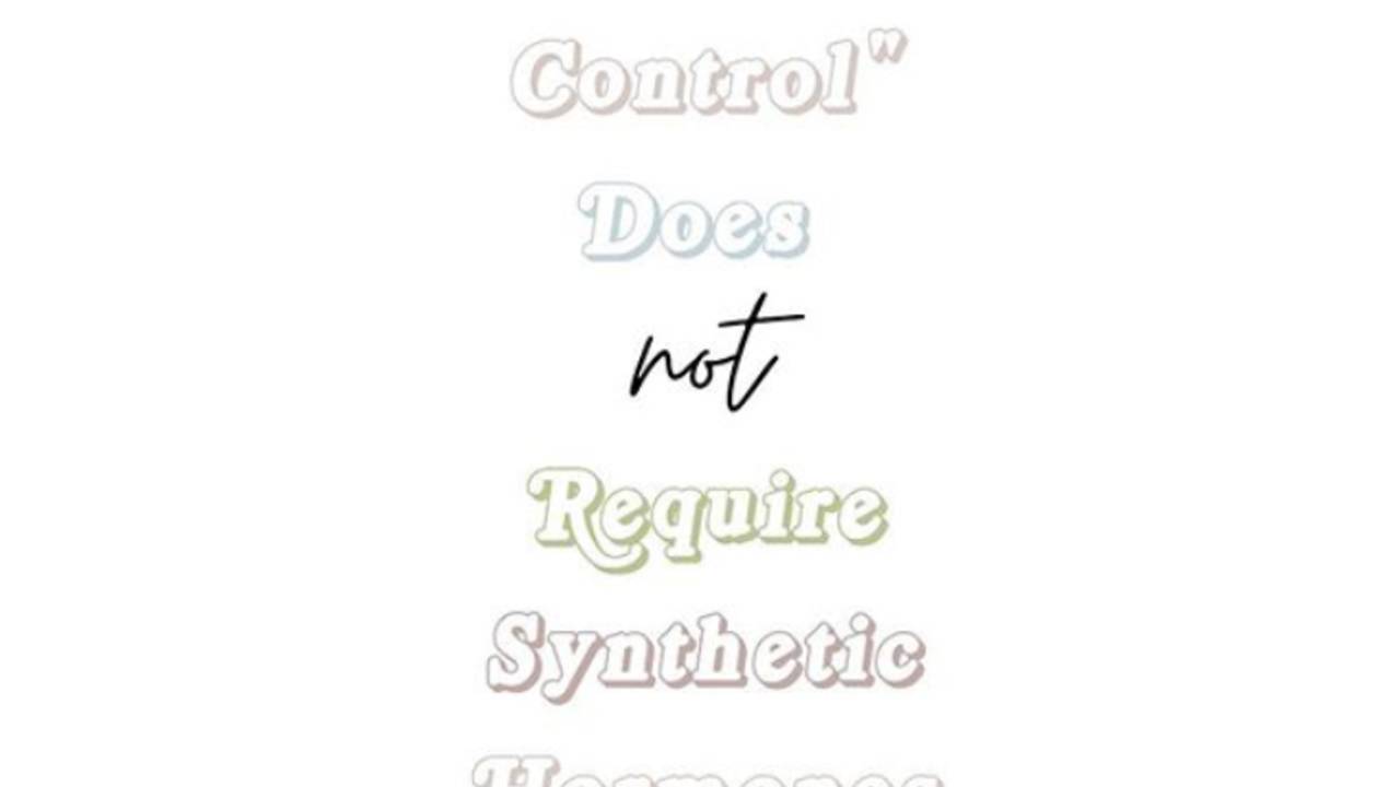 Hormone Free Birth Control Fertility Awareness Methods
