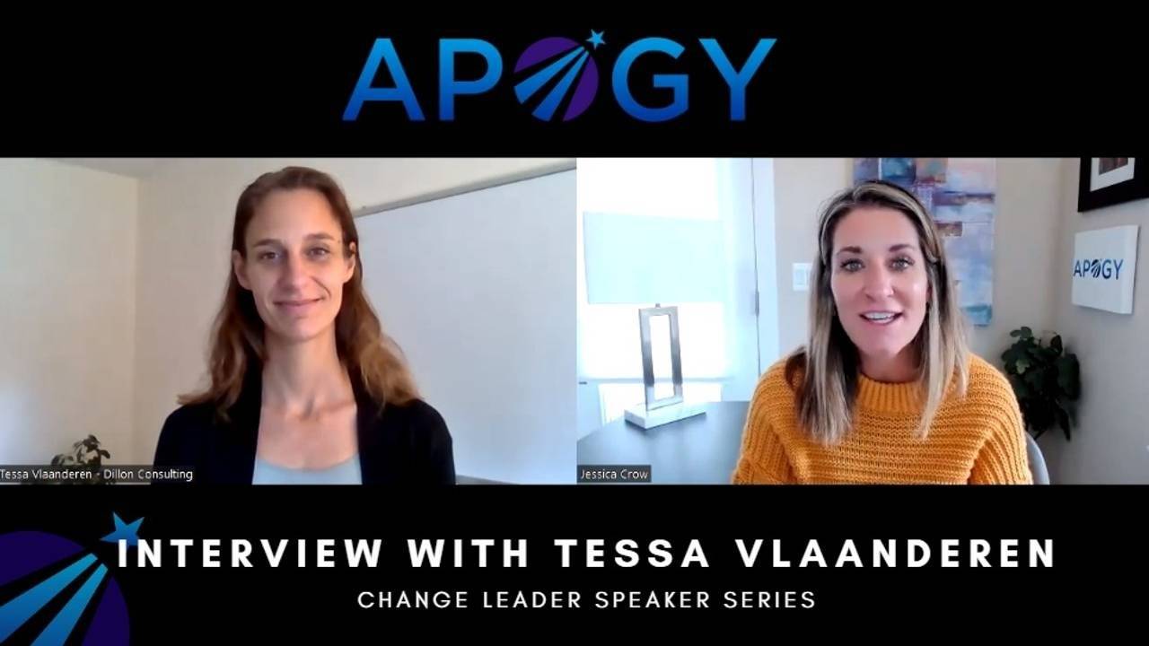Change Leader Speaker Series: Meet Tessa Vlaanderen, Dillon Consulting