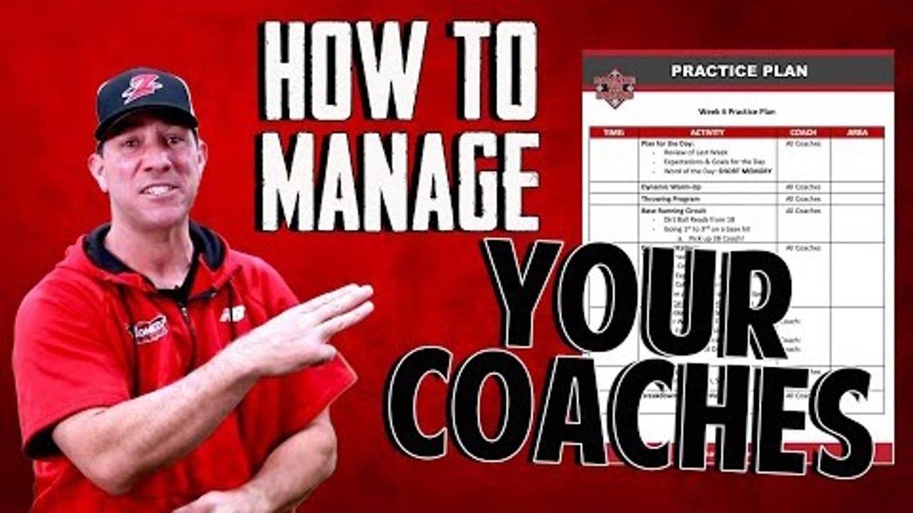 How to manage your assistant coaches effectively