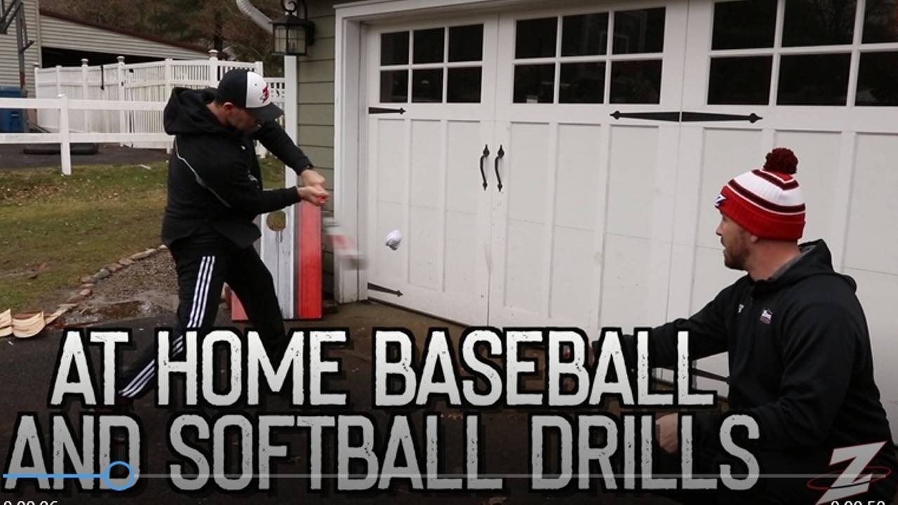 How to Get Better at Home Playing Baseball in the Driveway