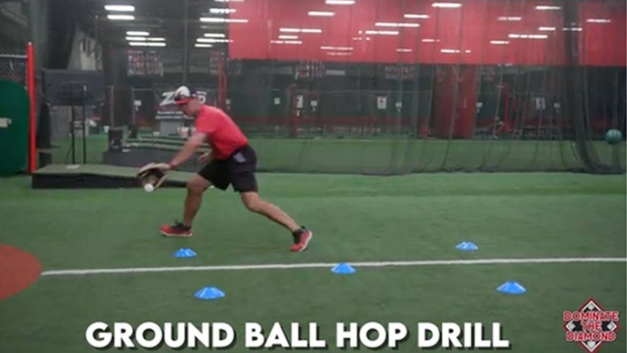 How to Use Cones to Help with Infielding
