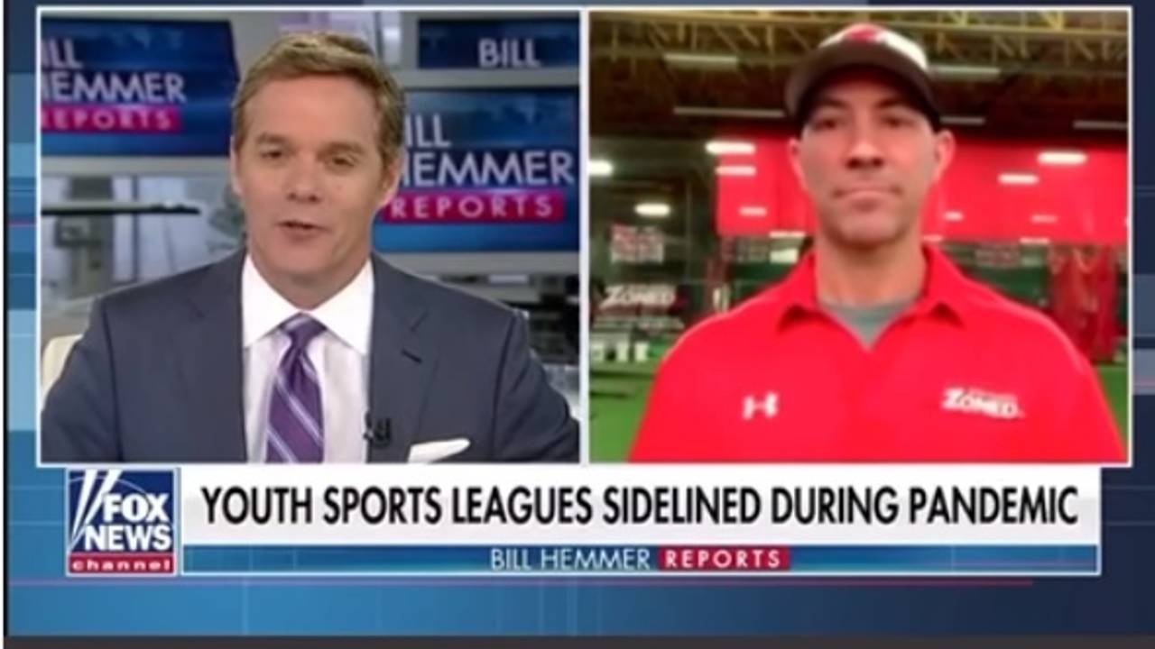 Coach Duke Baxter on Fox News talking about remote training.