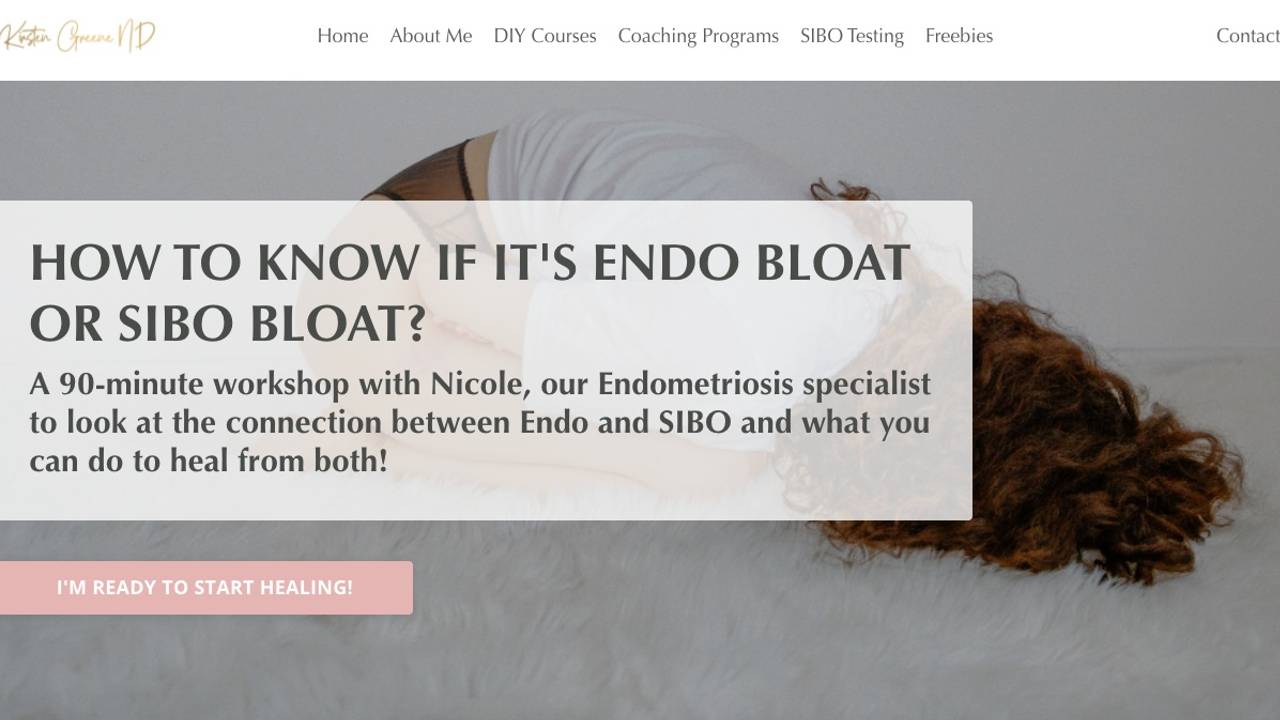 How to know if it's Endo bloat or SIBO bloat?