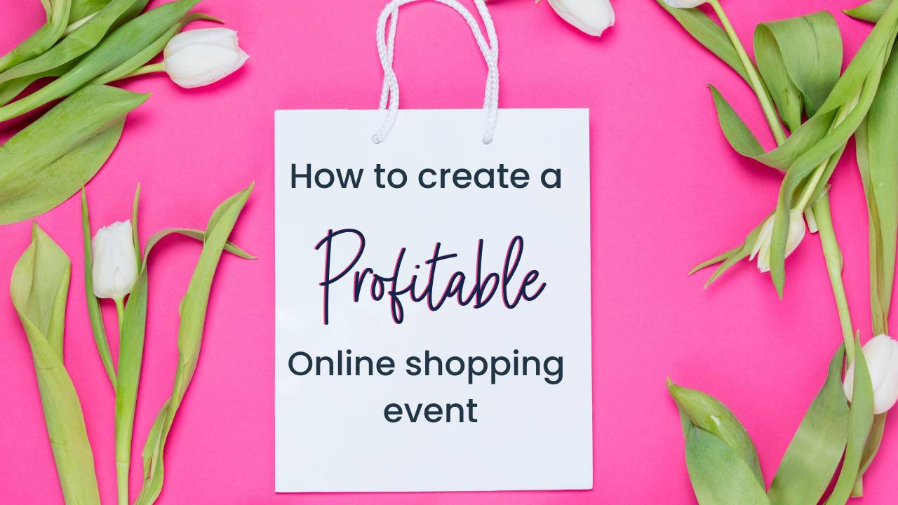 How to create a profitable virtual shopping event