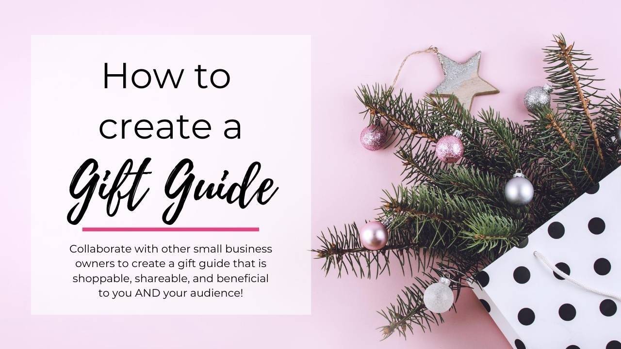 Thank you for grabbing your How to Create a Gift Guide download!