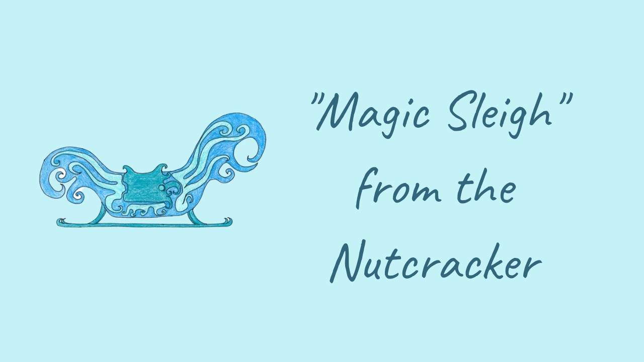 Take a ride in a magic sleigh from the Nutcracker.