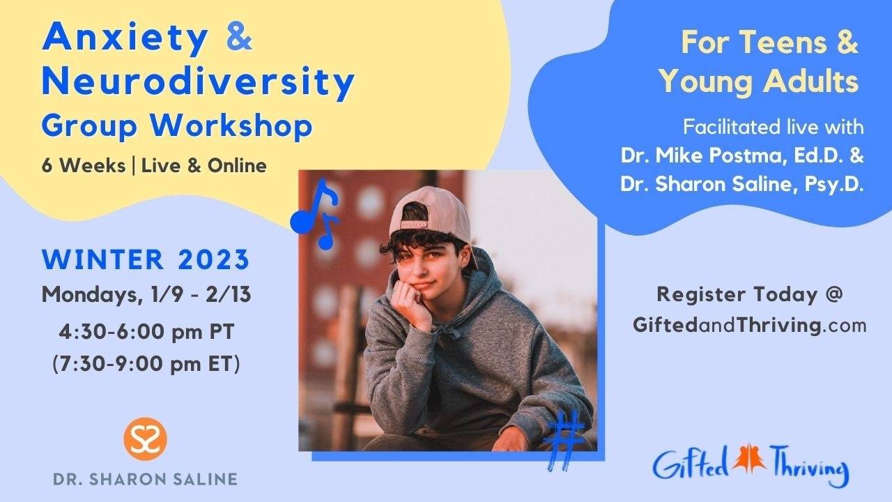 Anxiety and Neurodiversity Workshop - Winter 2023