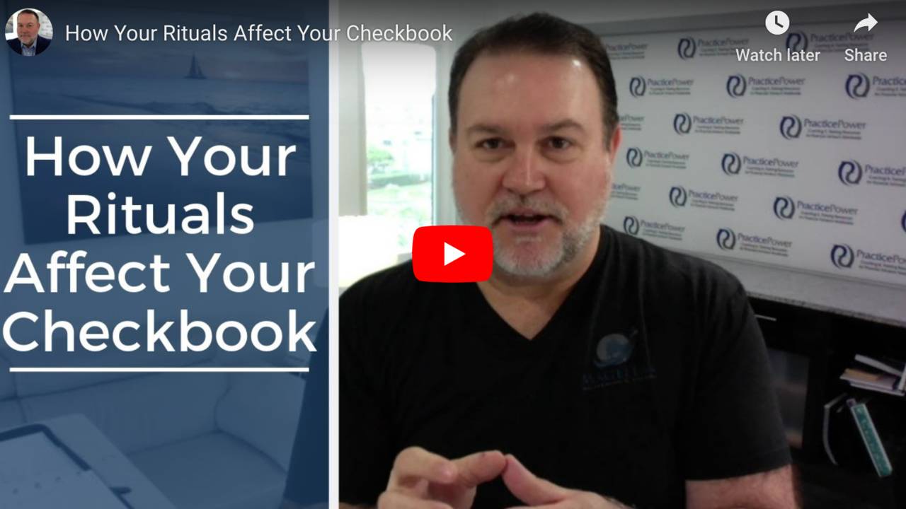 How Your Rituals Affect Your Checkbook