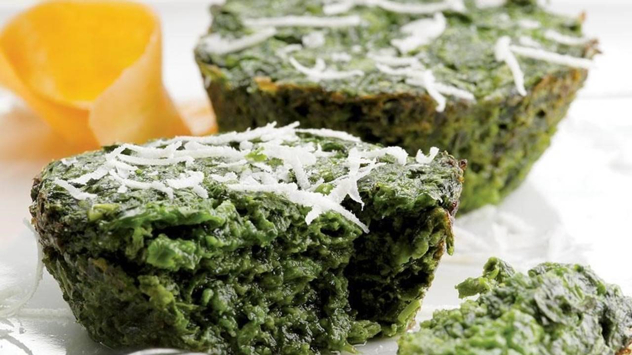 Parmesan Spinach Cakes