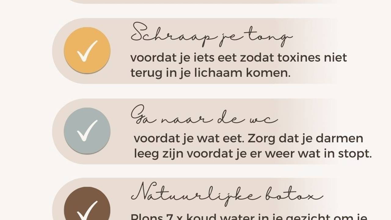 Gratis checklist 10 minuten ochtend routine