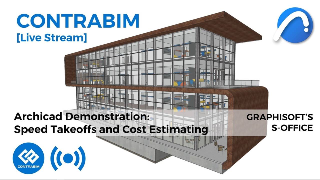 Archicad Live Stream: Takeoffs and Cost Estimating