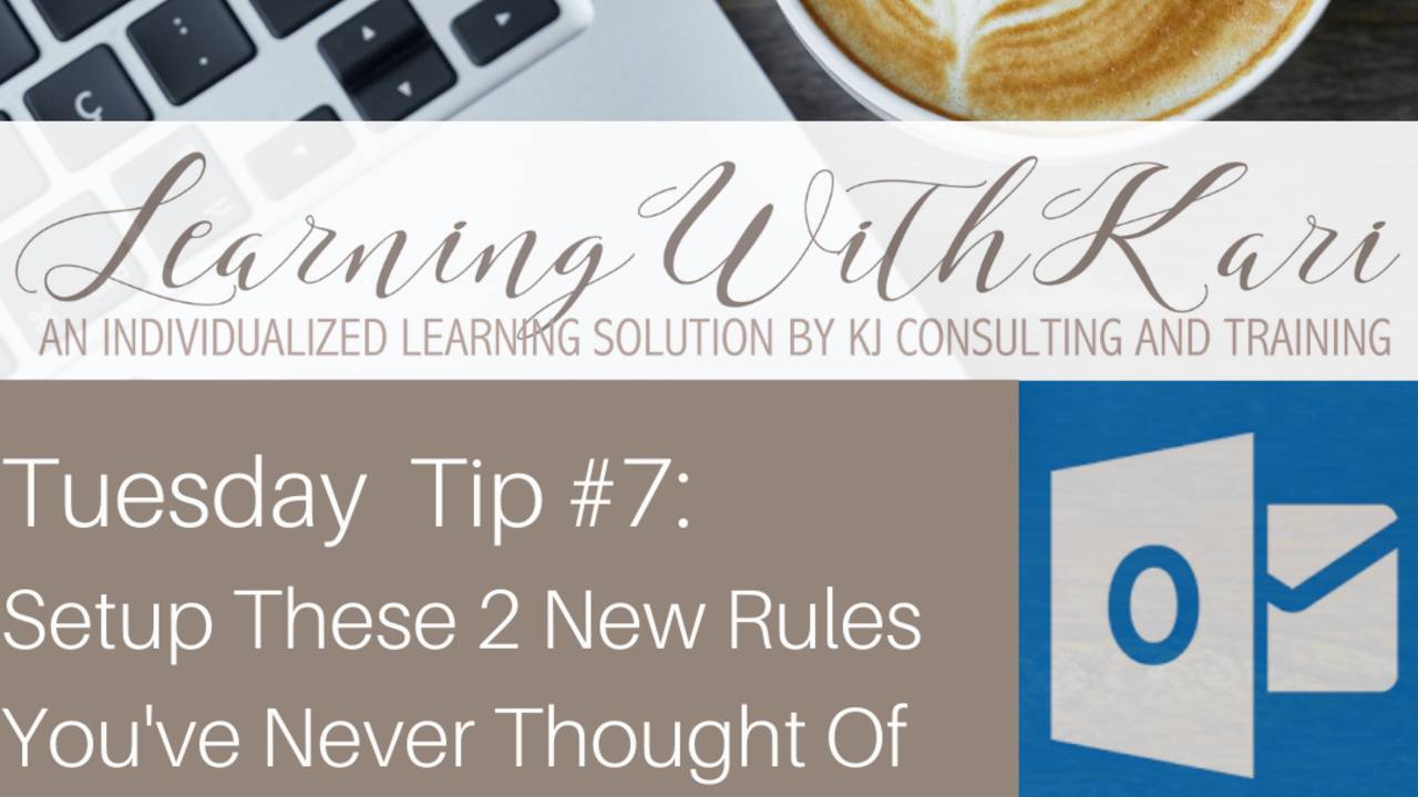 2 New Outlook Rules You Must Create if You setup Lots of Meetings