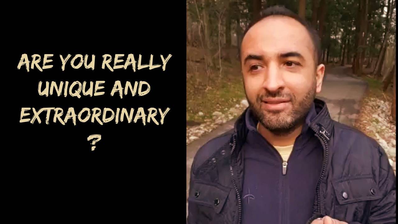 Are you really unique and extraordinary?