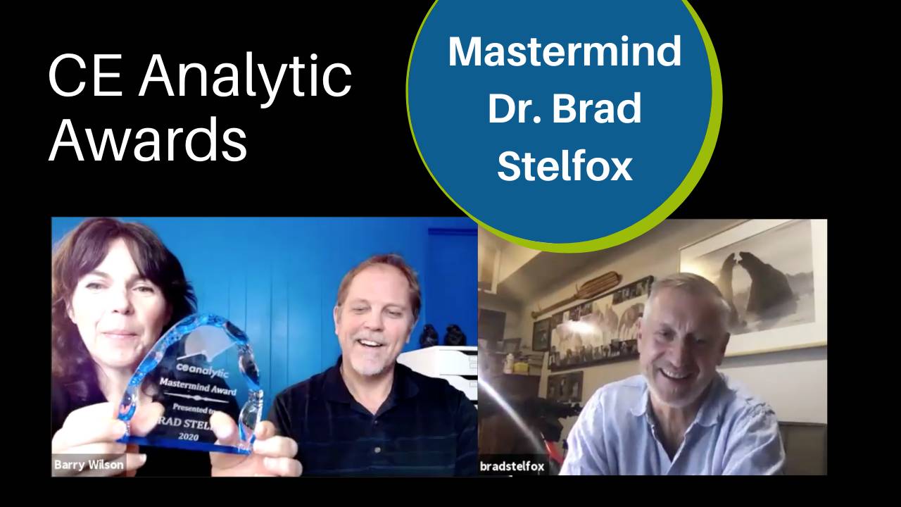 Dr. Brad Stelfox Awarded the 2020 Mastermind Award