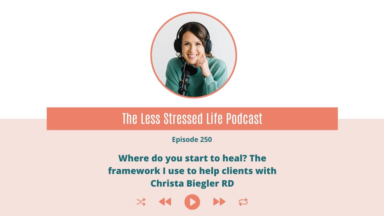 Where do you start to heal? The framework I use to help clients