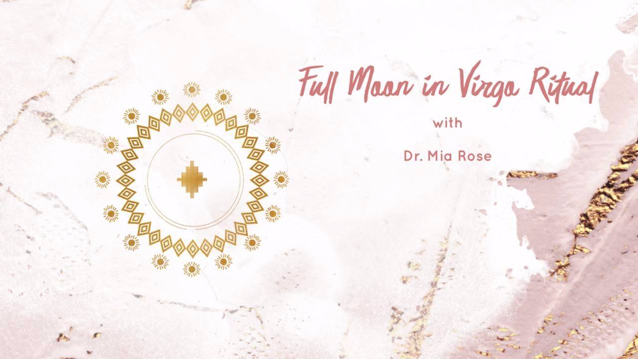 Full Moon in Virgo Ritual Invitation