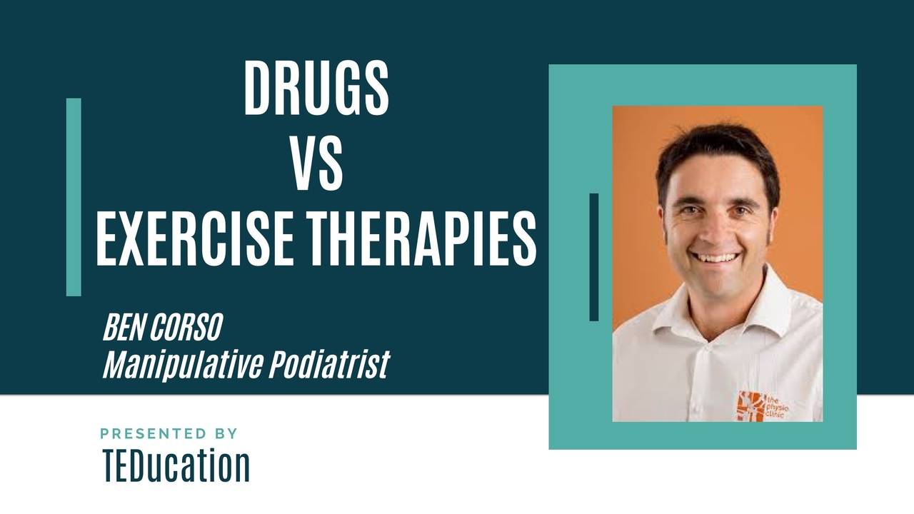 TTT TV EPISODE #28 - DRUGS VS EXERCISE THERAPIES FOR O.A.
