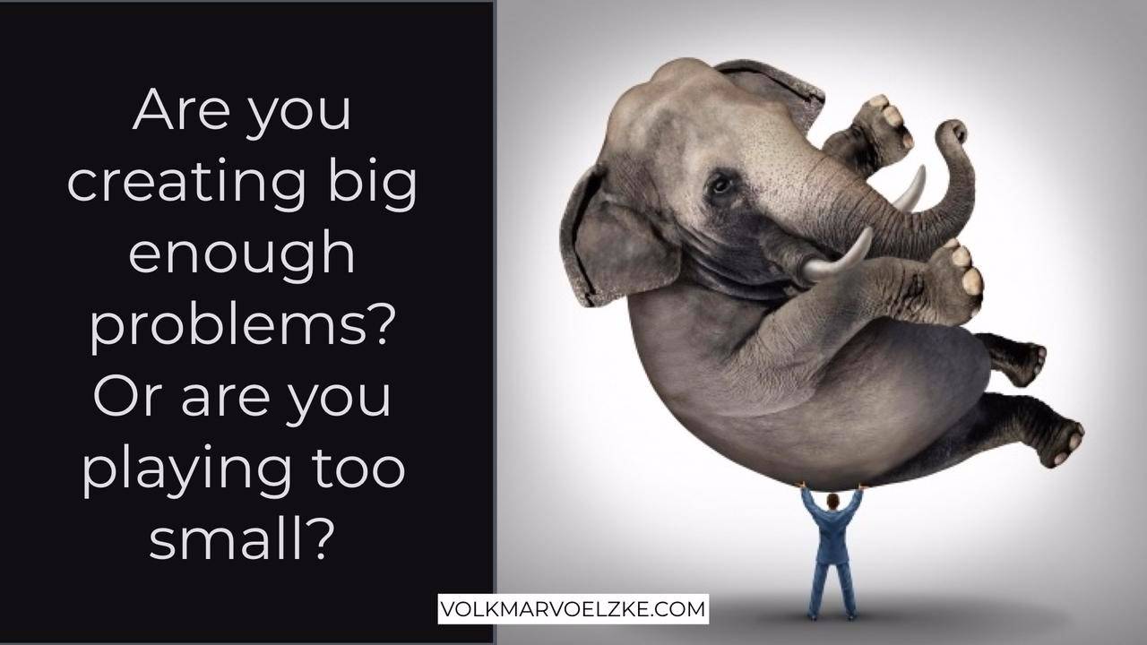 Create more problems!