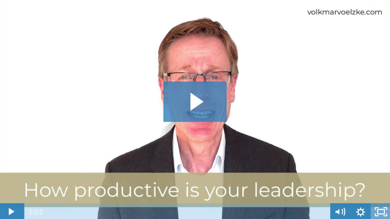 How productive is your leadership?