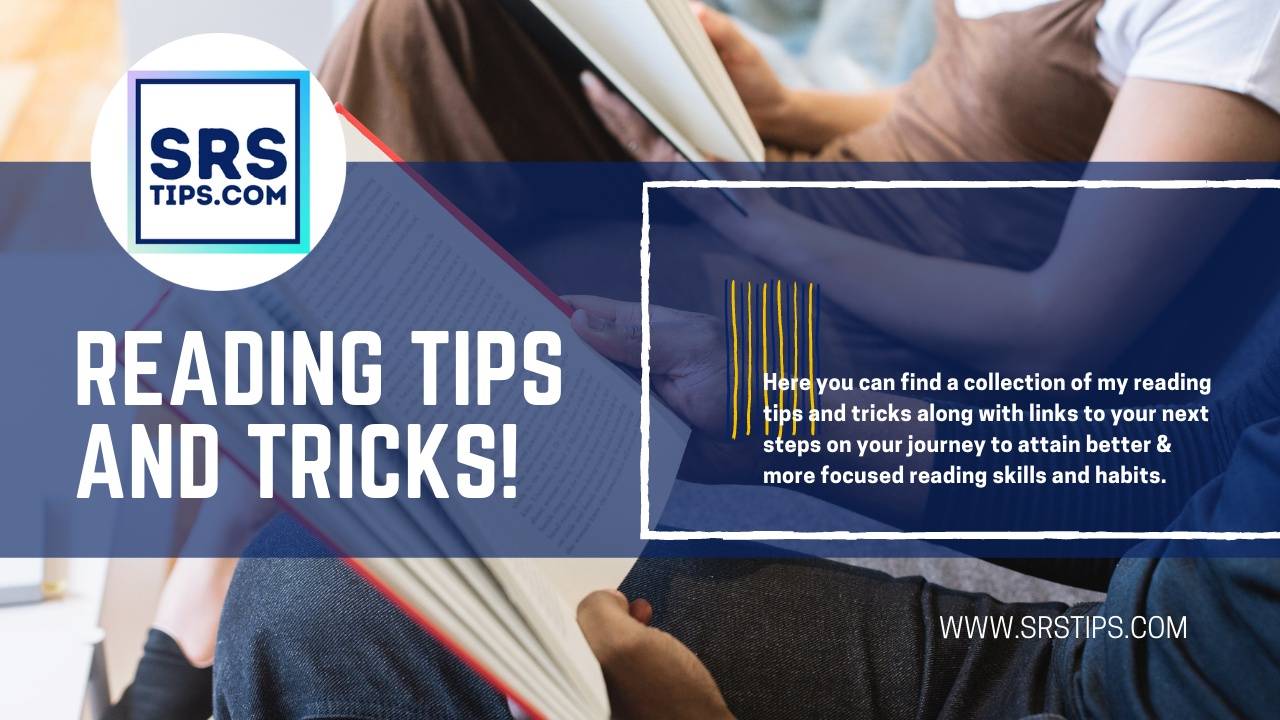 SRStips.com - a page with all of my reading tips and tricks!