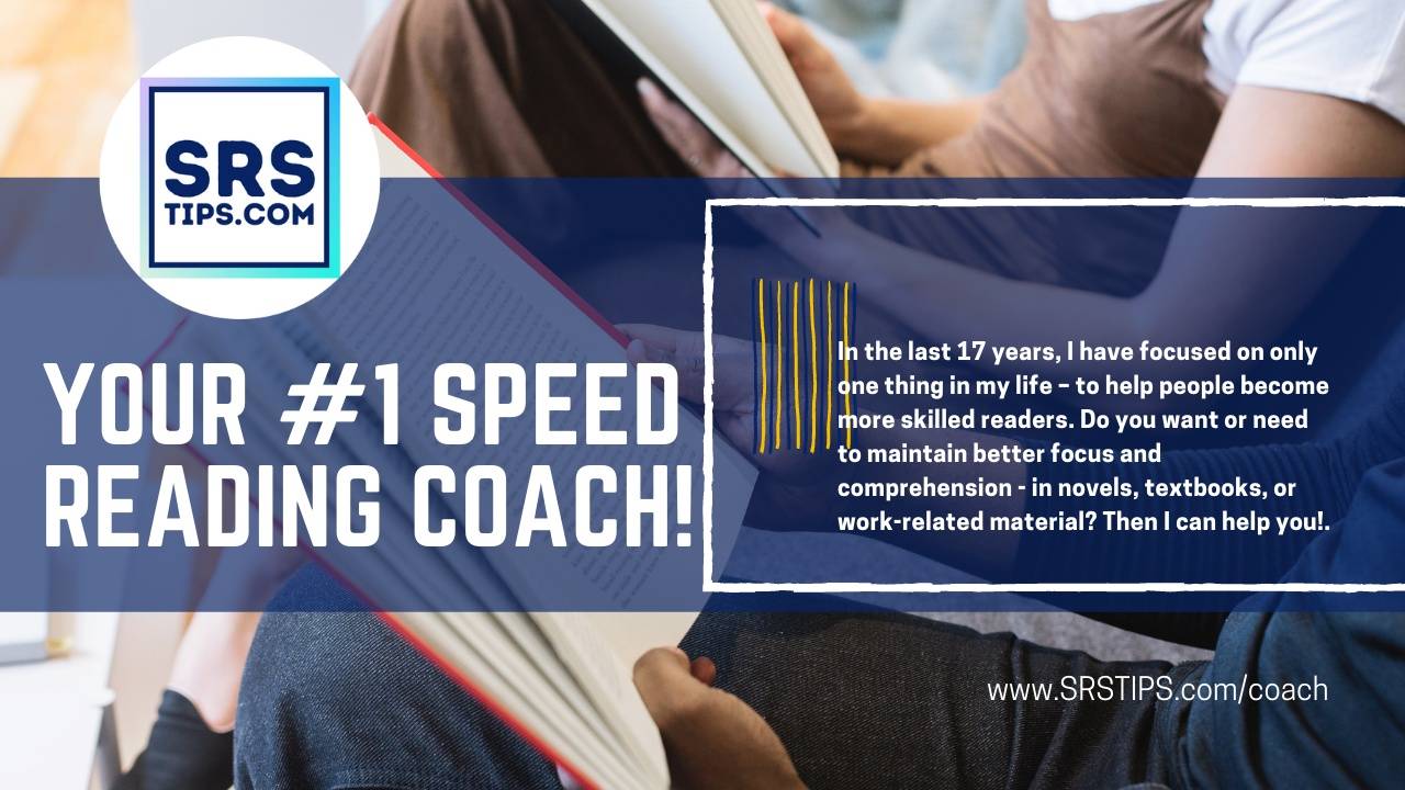 Your #1 Speed Reading Coach - Private 1-on-1 Online Coaching!
