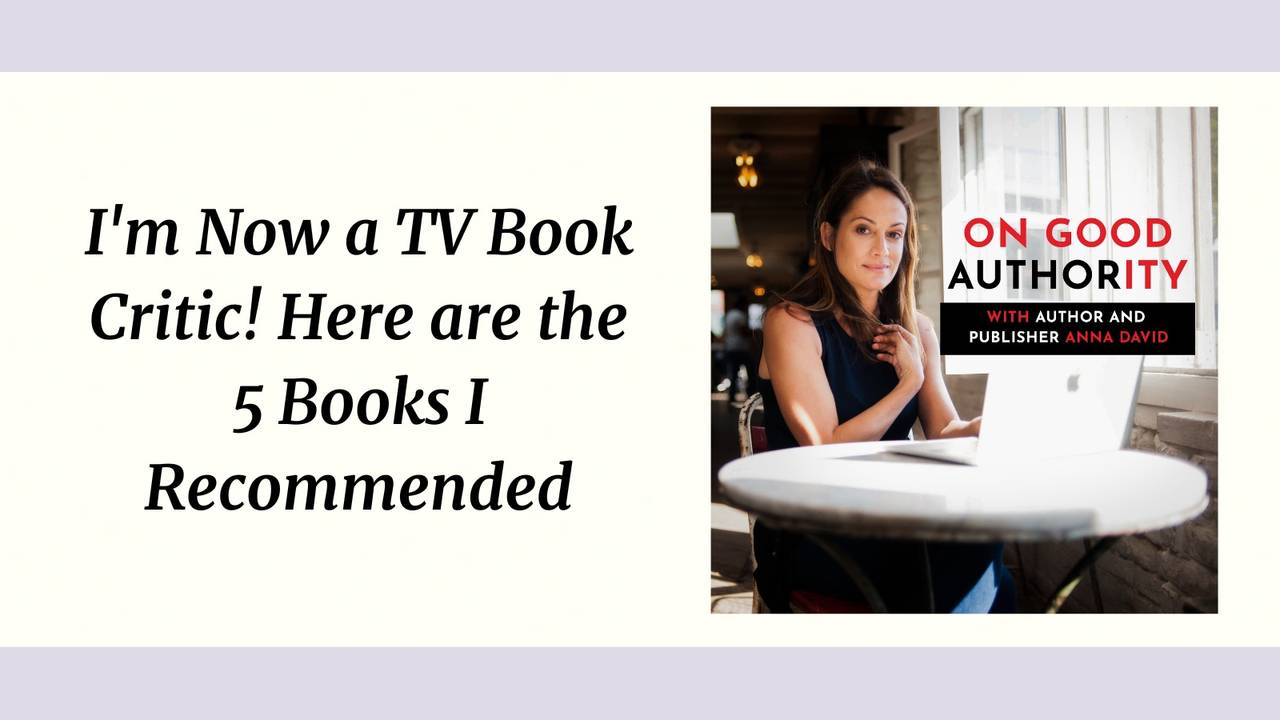 I'm Now a Book Critic! Here are the 5 Books I Recommended