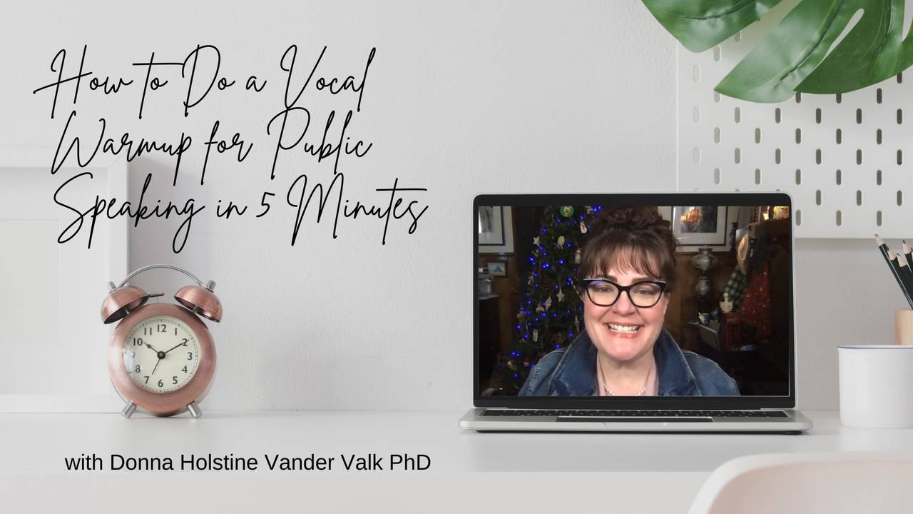 How to Do a Vocal Warm-Up for Public Speaking in 5 Minutes
