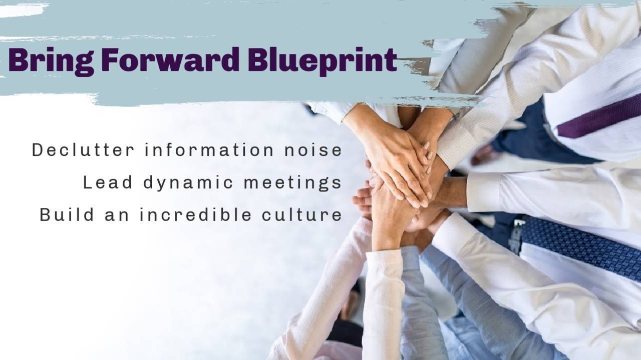 The Bring Forward System Blueprint