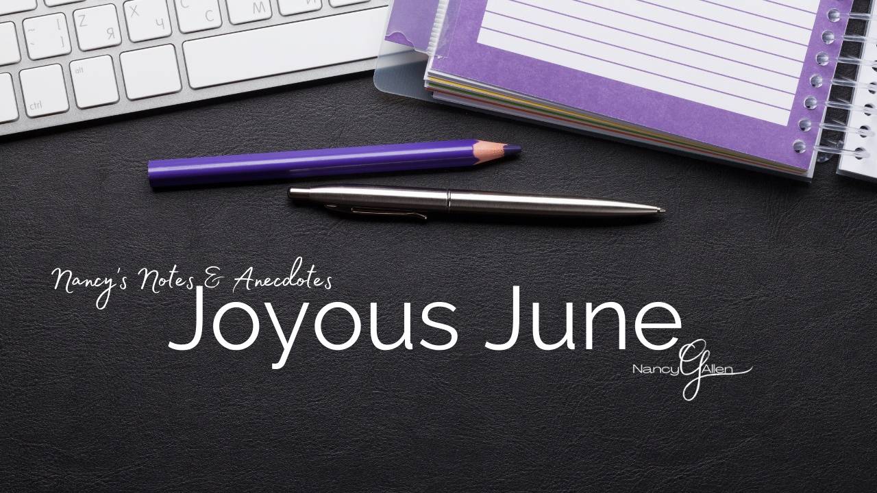 Blog: Joyous June